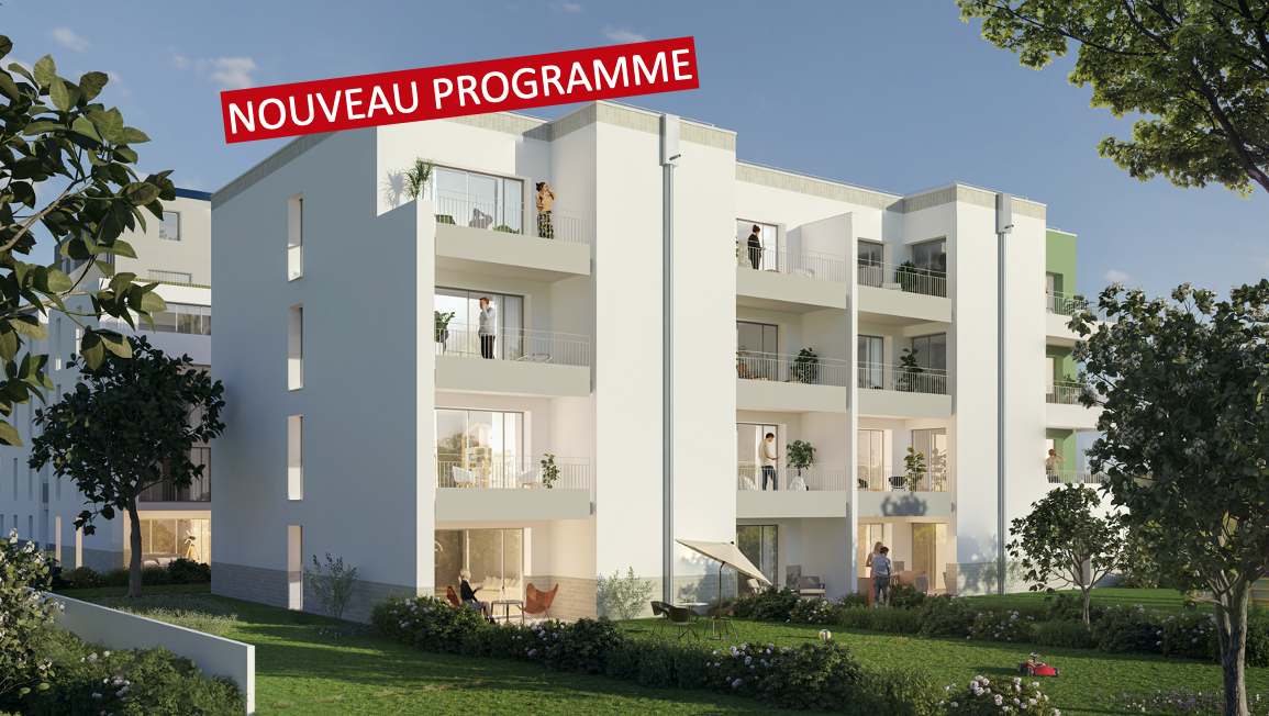 Résidence Clématis - 15 appartements T2 ou T3 neufs avec parking - à vendre à Nancy - Batigère ...